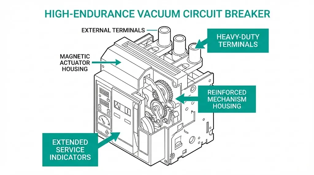 High-Endurance VCB Selection Guide : Mining & EAF